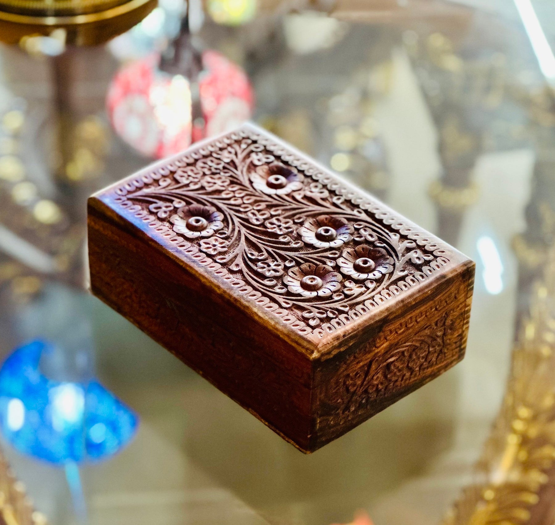 Handmade Secret lock Jewelry Box – More4decor