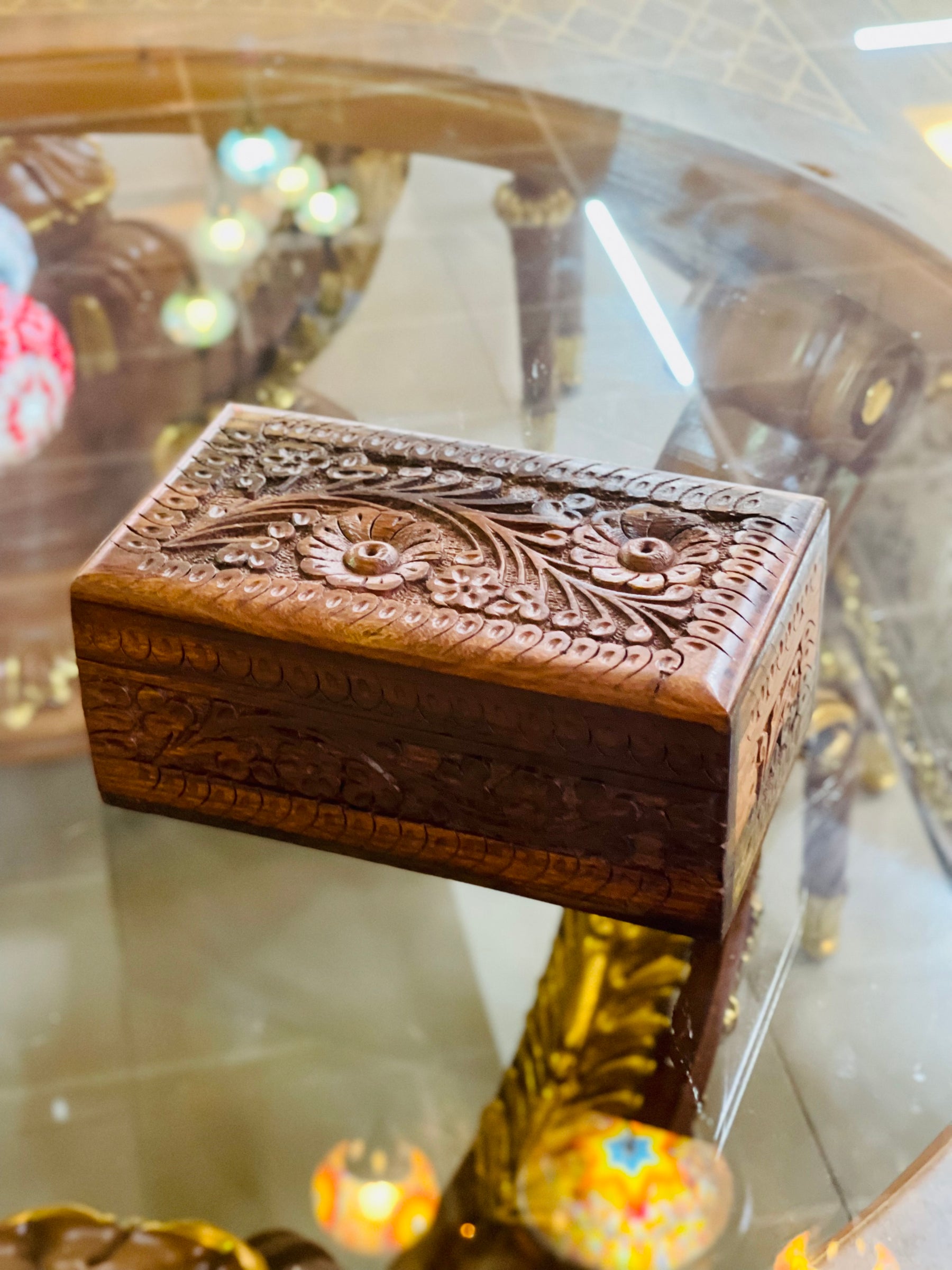 Handmade Secret lock Jewelry Box – More4decor