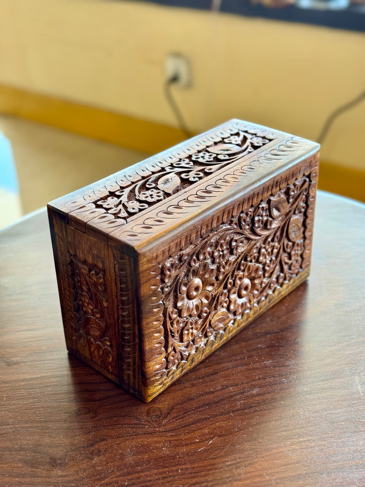 Handmade Secret lock Jewelry Box – More4decor
