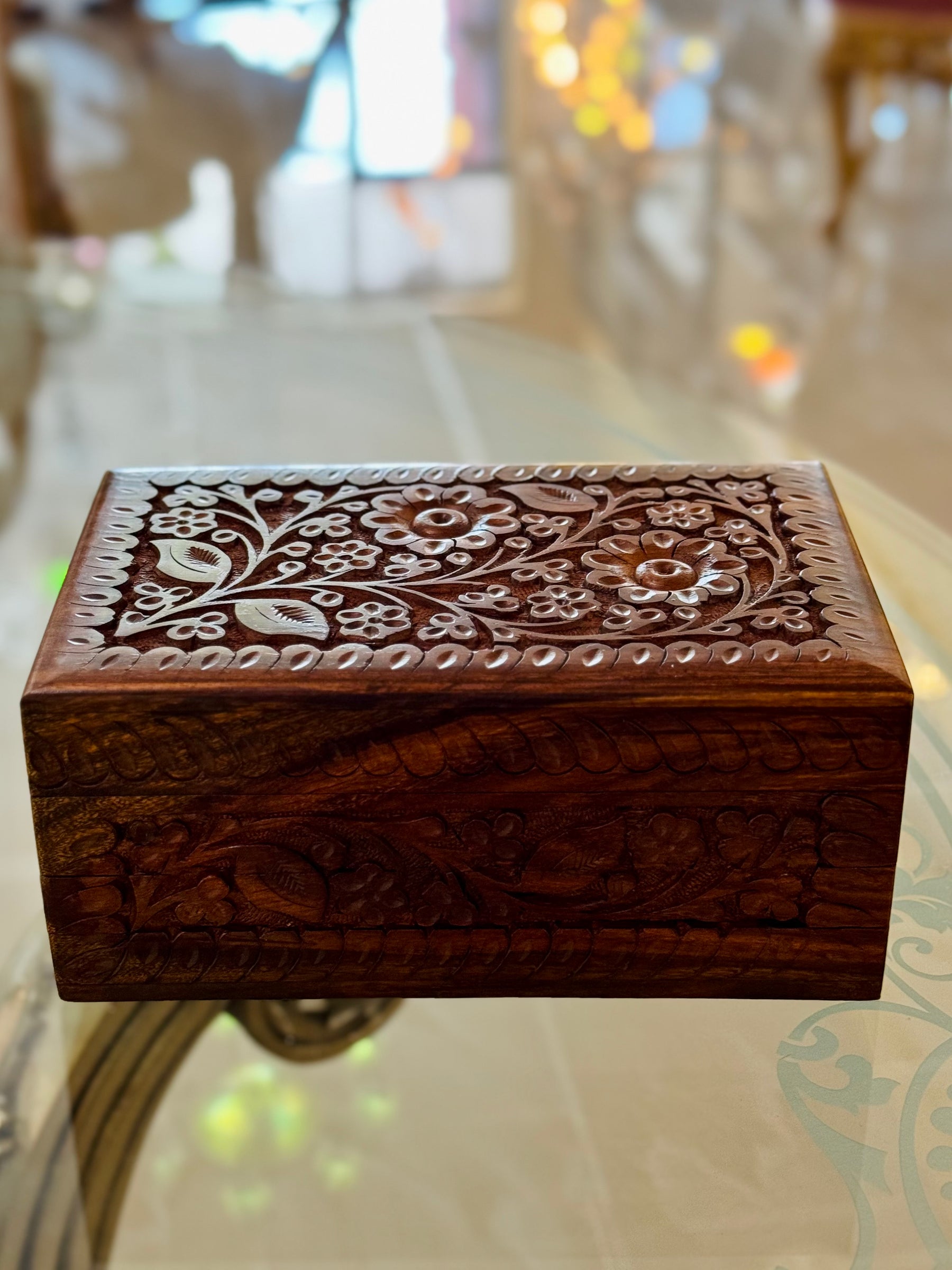 Handmade Secret lock Jewelry Box – More4decor