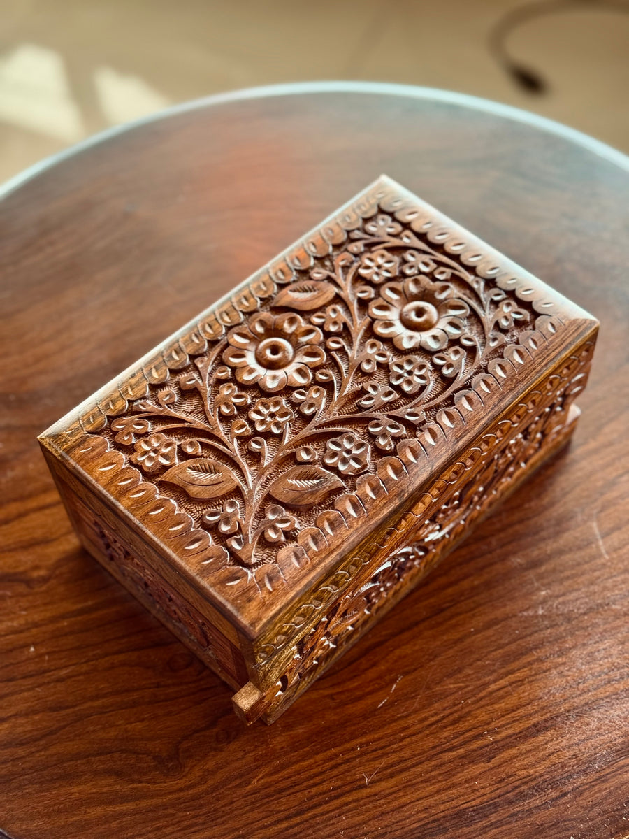 Handmade Secret lock Jewelry Box – More4decor