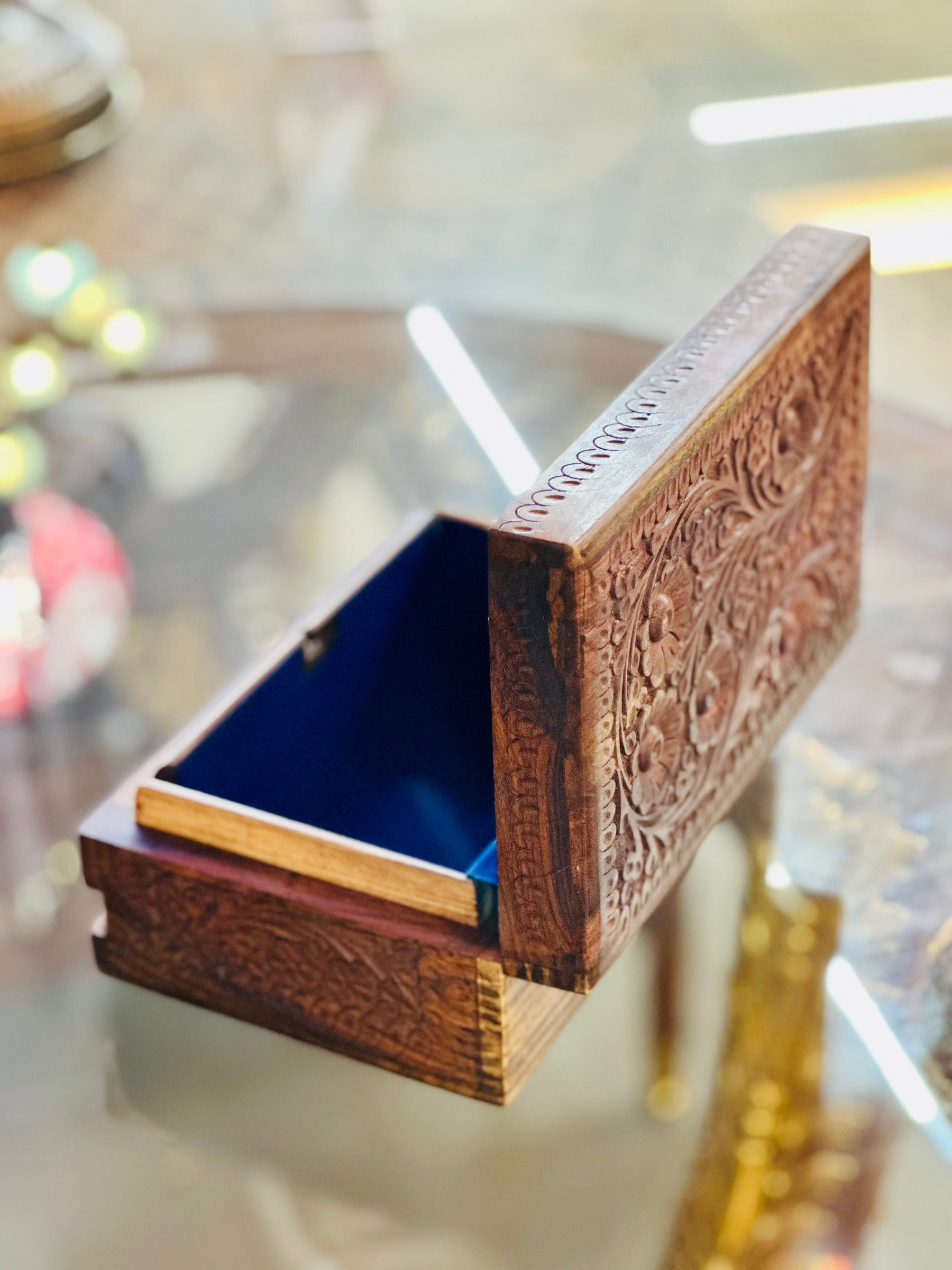 Handmade Secret lock Jewelry Box – More4decor