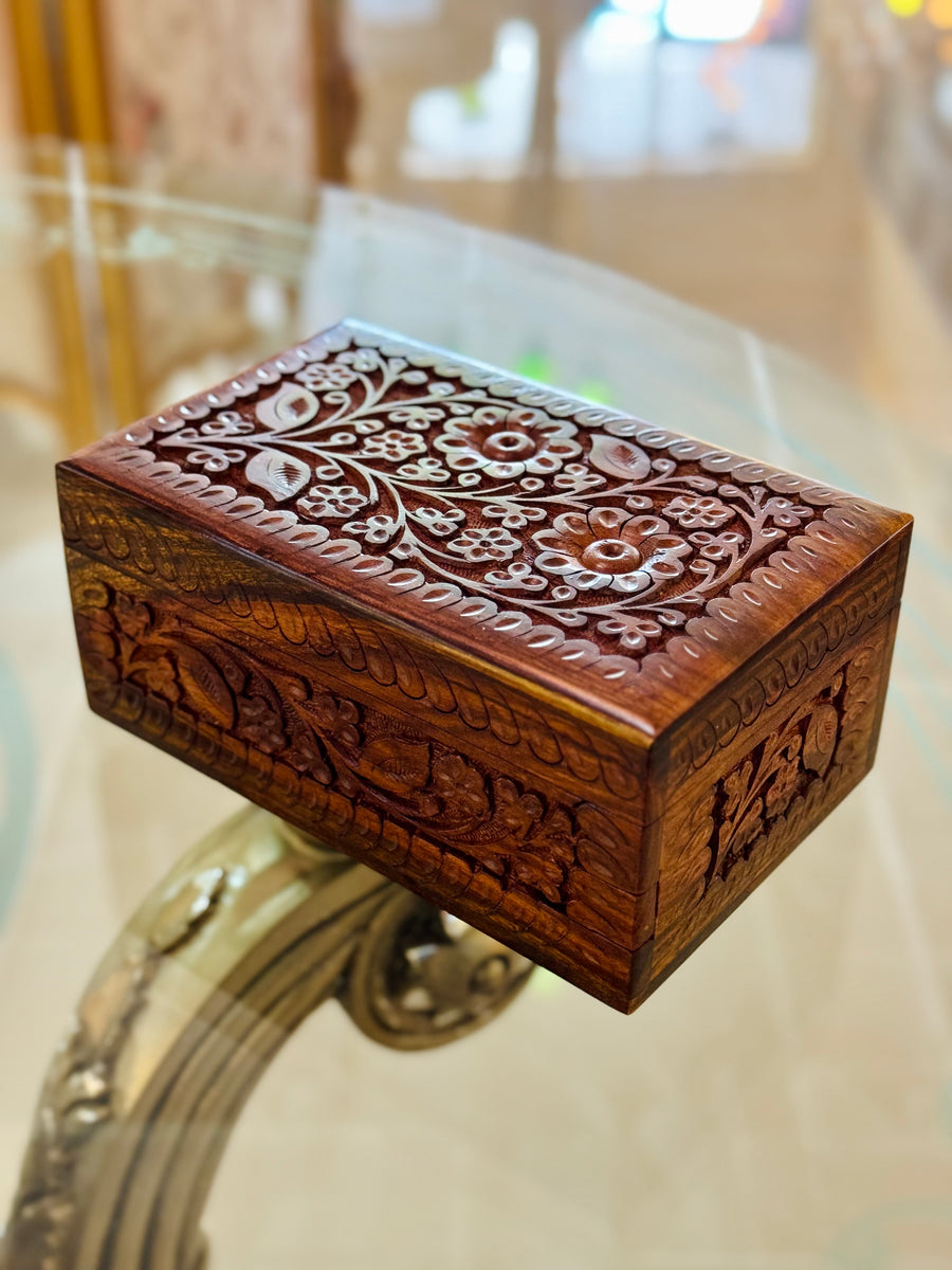 Handmade Secret lock Jewelry Box – More4decor