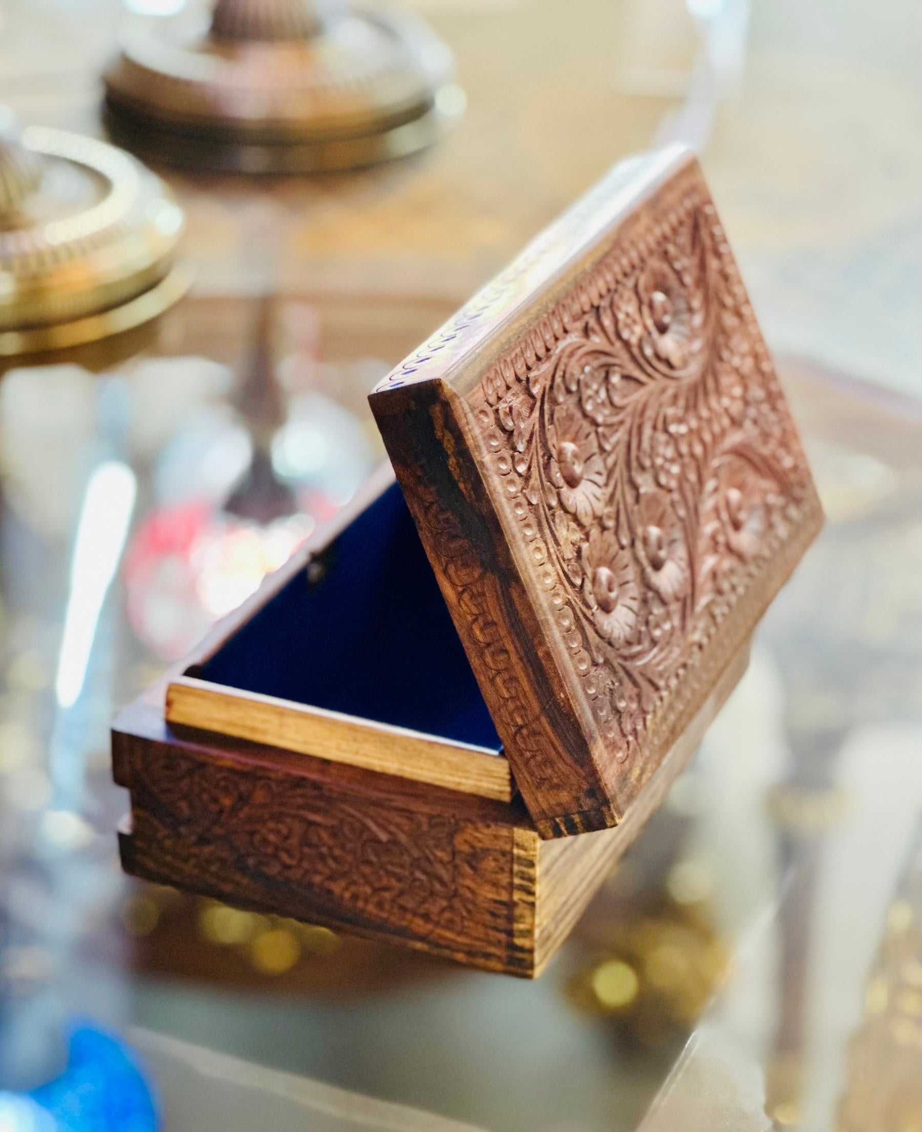 Handmade Secret lock Jewelry Box – More4decor